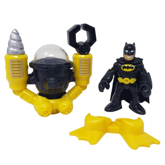 Fisher-Price | Toys | Imaginext Batman Scuba Diver Flippers Yellow And ...